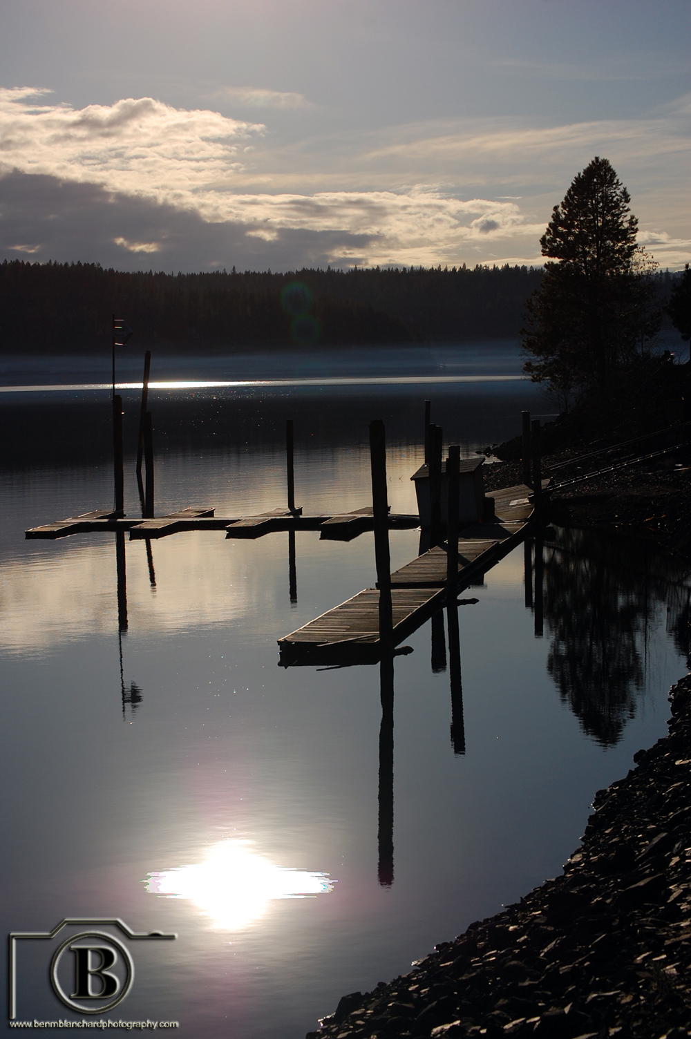 Lake CDA Reflection | Blanchard Photography